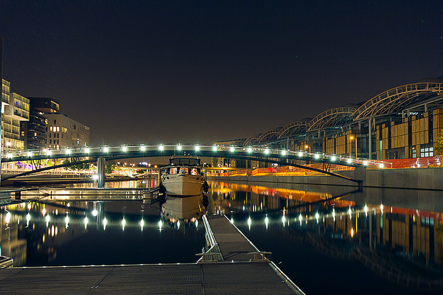 Photo marina à la Confluence, Lyon | Redécouvrir Lyon en photo