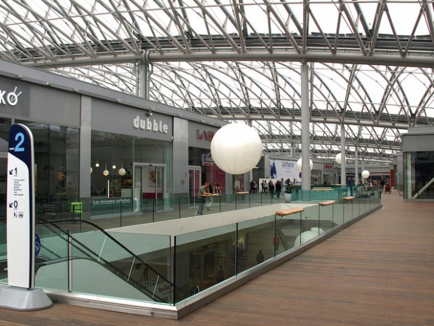 inauguration centre commercial confluence lyon | Redécouvrir Lyon en photo